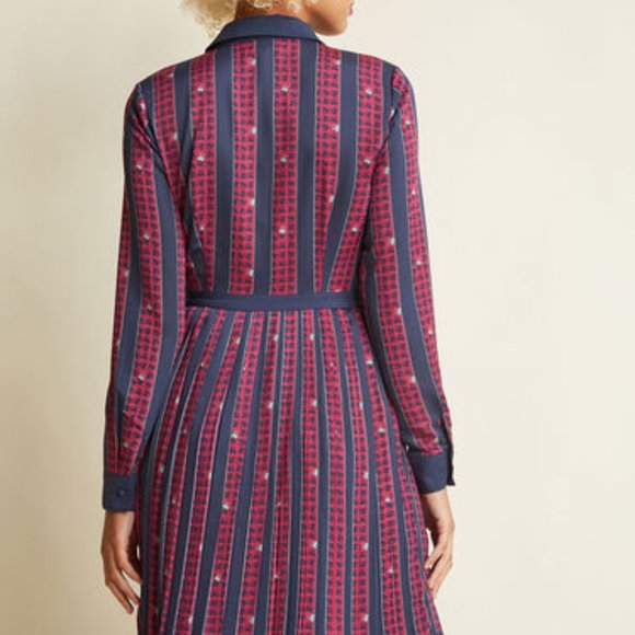 Modcloth | Dresses | Modcloth Long Sleeve Shirt Dress | Poshmark